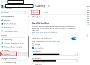 SQL Security Audit Logs in Azure Log Analytics Workspace - Apps Associates